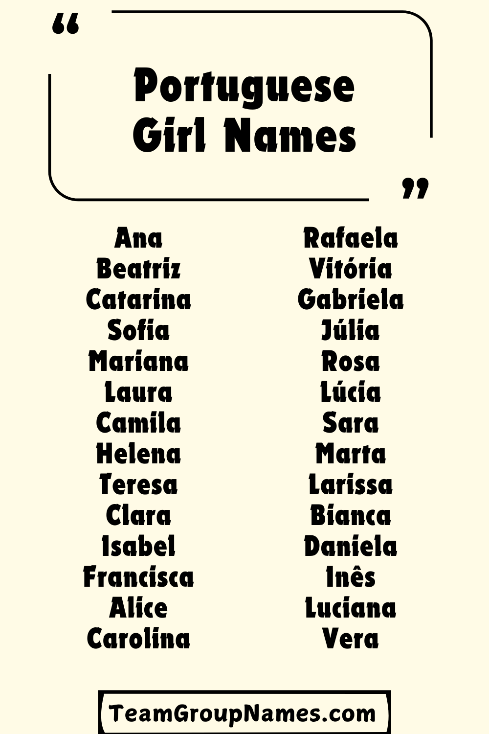 360+ Portuguese Girl Names for Your Baby Girl (With Meanings!)