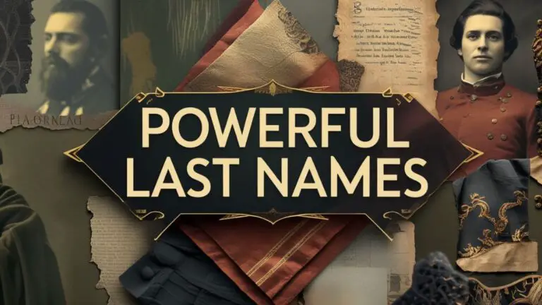 650+ Powerful Last Names or Surnames (With Origins & Meanings!)