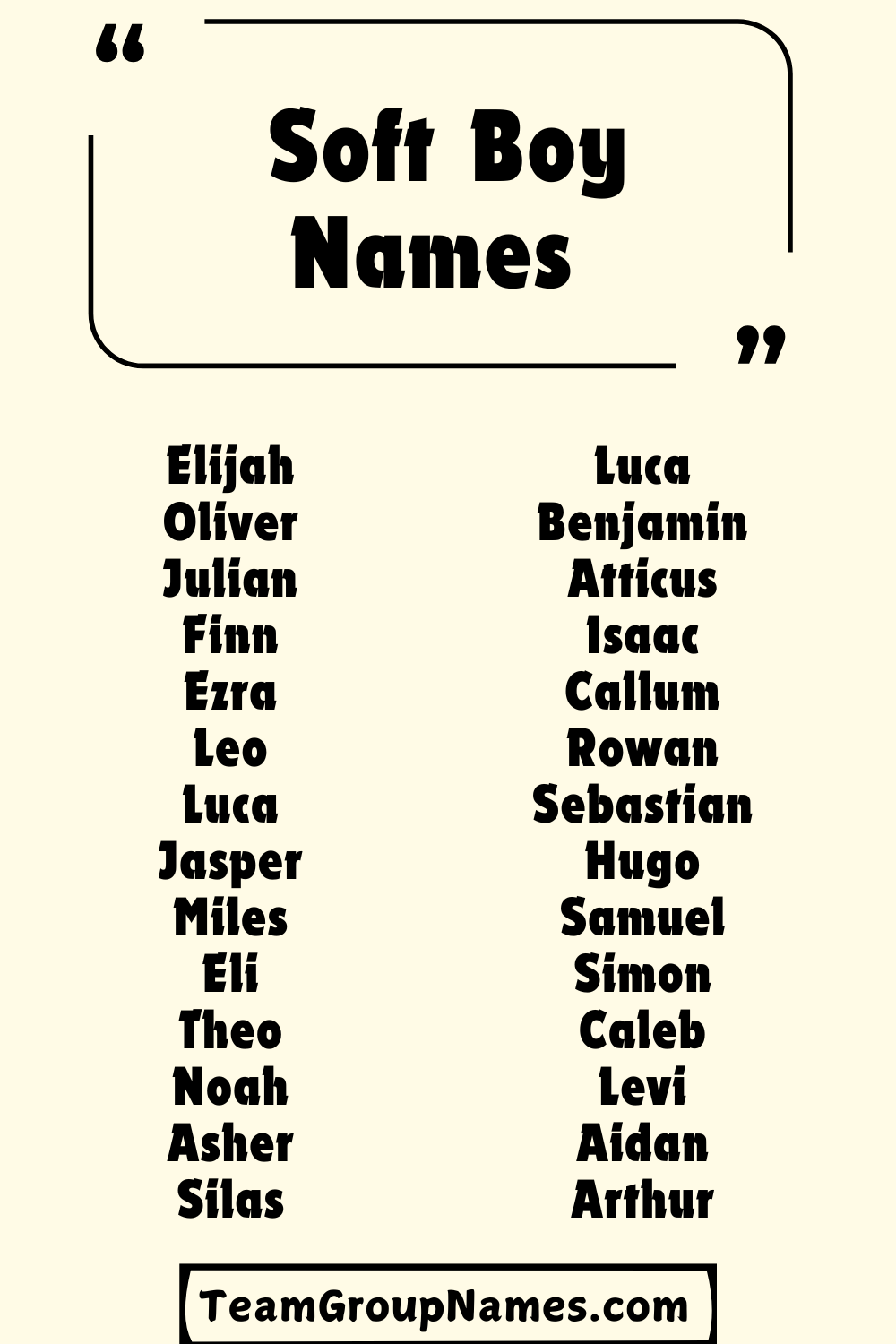 400+ Soft Boy Names (Names Meanings Gentle, Calm, Kind)