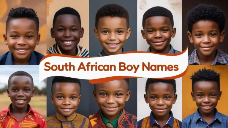 400+ South African Boy Names (And What They Actually Mean)