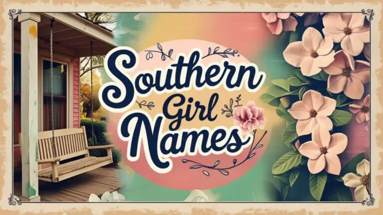 360+ Southern Girl Names - Charming and Traditional Choices