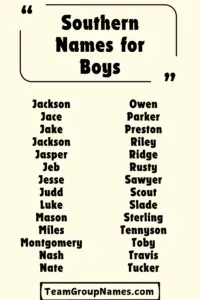 360+ Southern Boy Names (With Meanings) That Stand Out