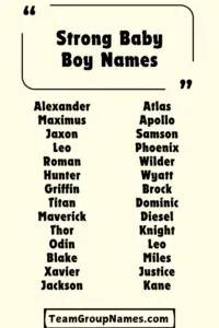 400+ Strong Boy Names You Haven't Heard Before (Plus Their Meanings)