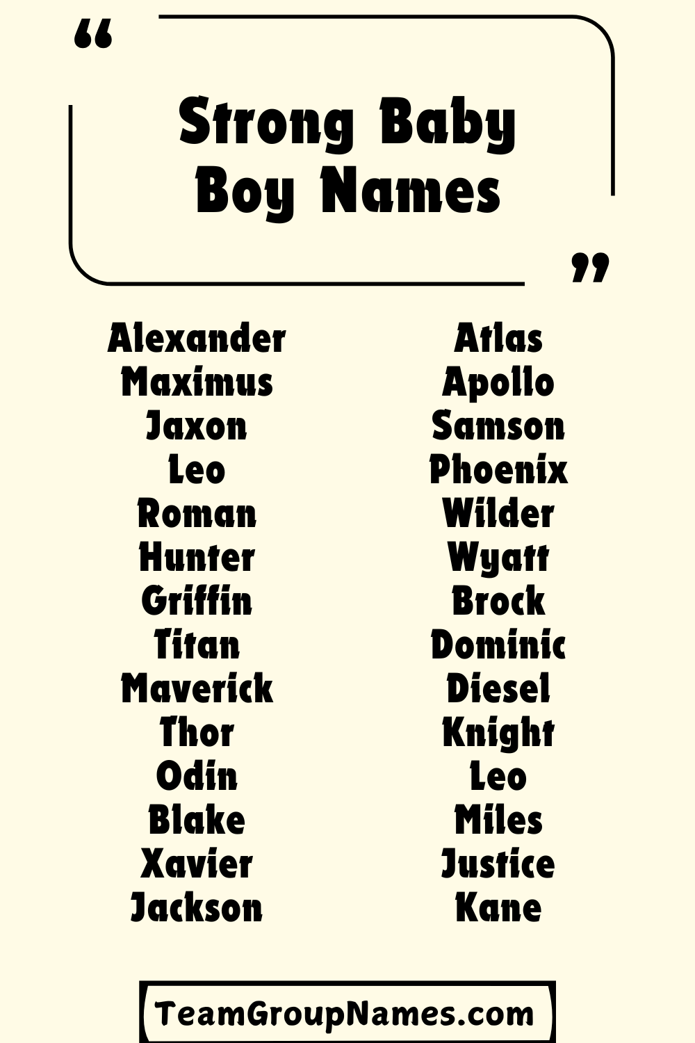 400+ Strong Boy Names You Haven't Heard Before (Plus Their Meanings)