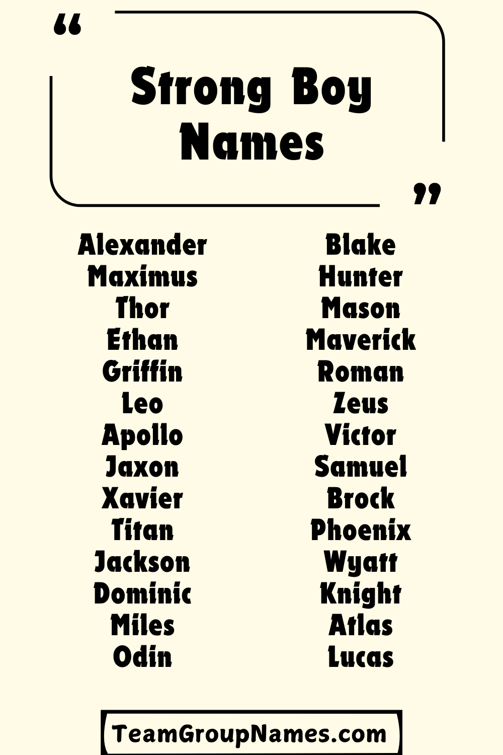 400+ Strong Boy Names You Haven't Heard Before (Plus Their Meanings)