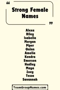 360+ Strong Girl Names You Haven't Heard Before (With Meanings!)