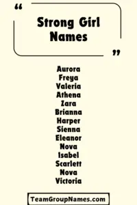 360+ Strong Girl Names You Haven't Heard Before (With Meanings!)
