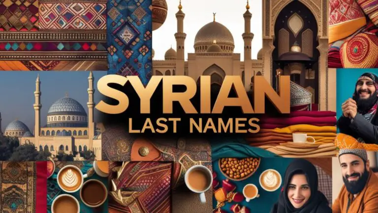 380+ Syrian Last Names or Surnames (With Meanings & Origins)