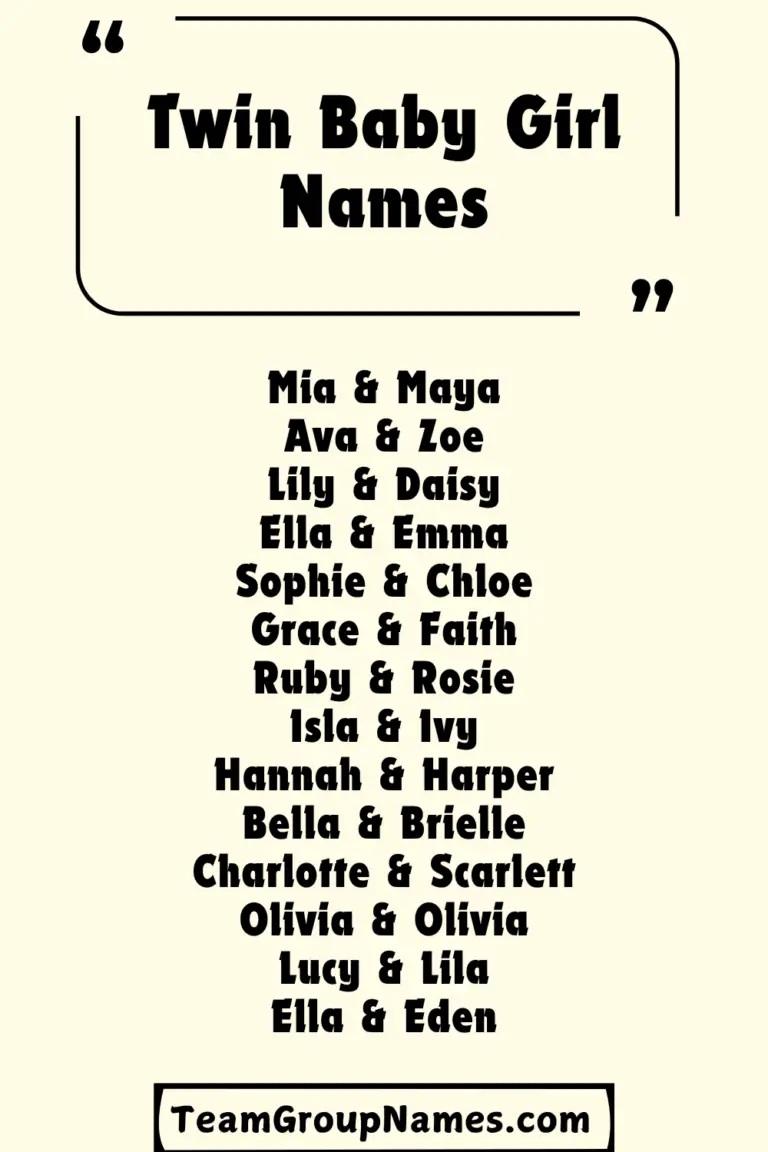 350+ Twin Girl Names That Sound Amazing Together