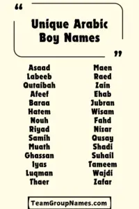400+ Arabic Boy Names (With Meanings!) for Your Little One