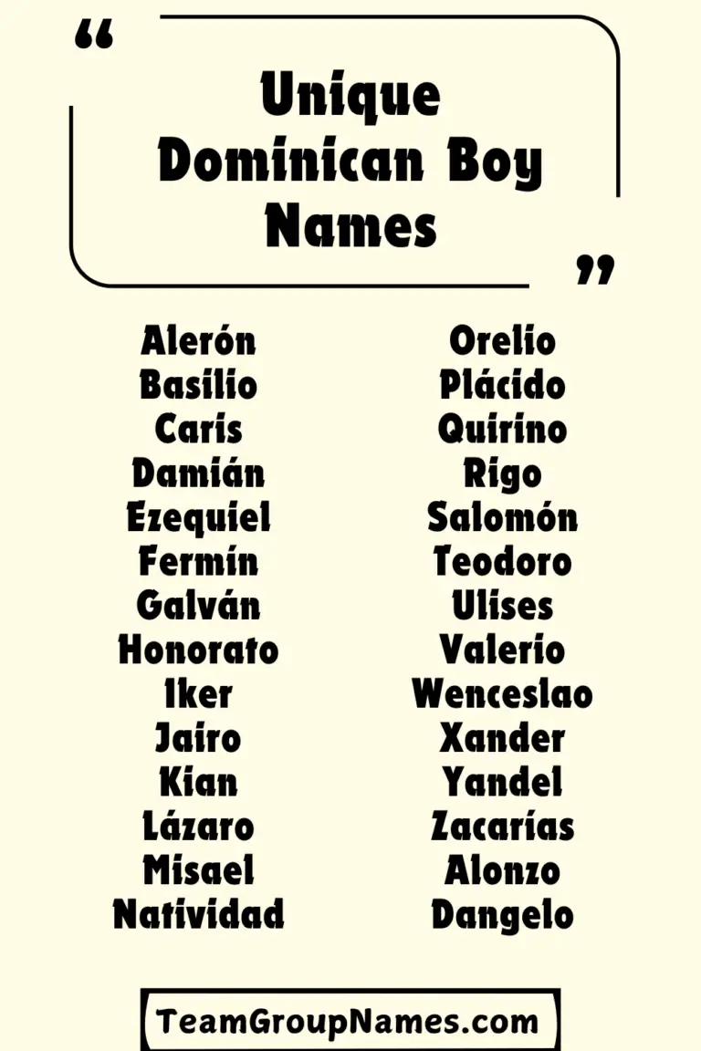 400+ Dominican Boy Names for Your Little Prince (With Meanings!)