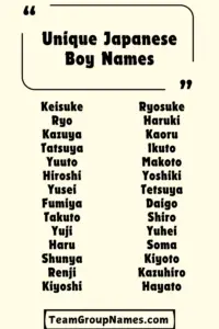 600+ Japanese Boy Names (Plus What They Actually Mean!)
