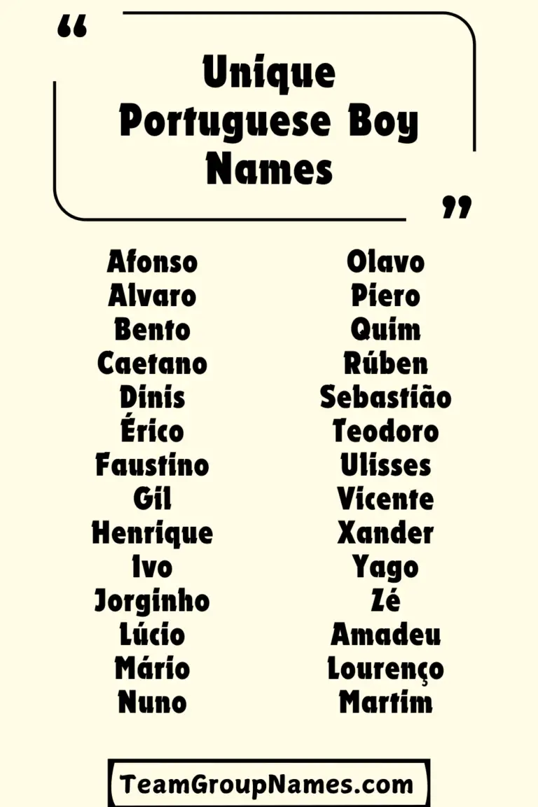 400+ Portuguese Boy Names - From Traditional To Modern Picks (With ...