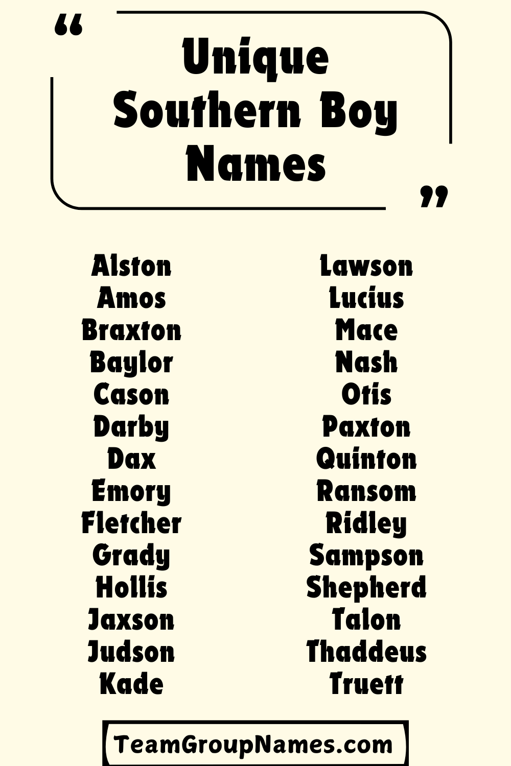 360+ Southern Boy Names (With Meanings) That Stand Out