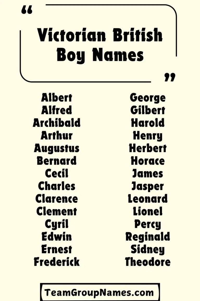 380+ British Boy Names With Meanings & Origins