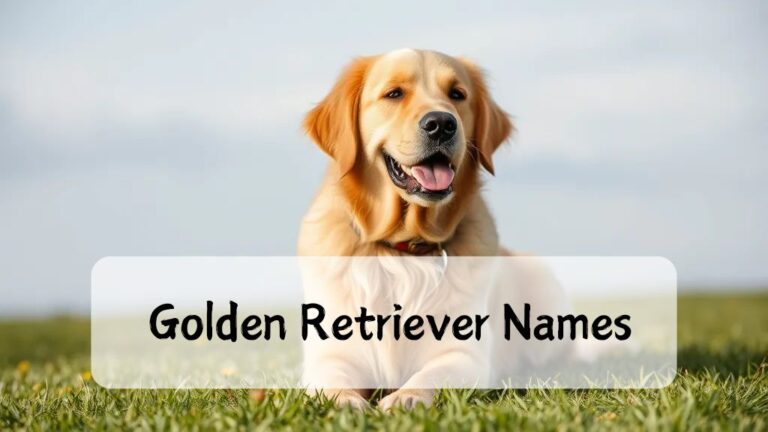 600+ Golden Retriever Names for Naming Your New Best Friend
