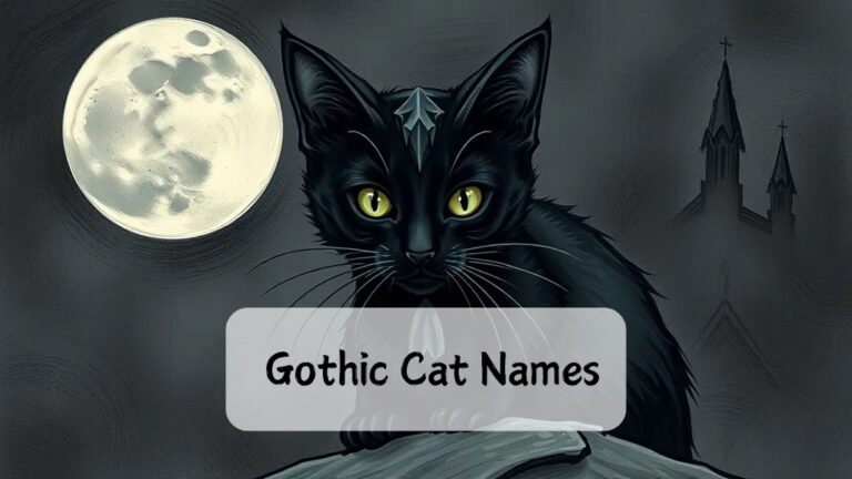 450+ Gothic Cat Names That Are Perfect for Your Dark & Moody Kitty
