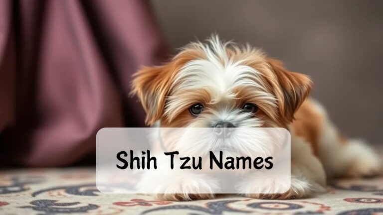 500+ Shih Tzu Names That Perfectly Match Their Royal Personality