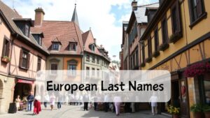 350+ European Last Names or Surnames (Origins, Meanings and History)