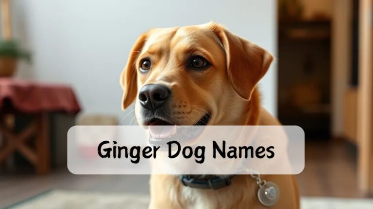 350+ Ginger Dog Names for Your Red-Haired Companion