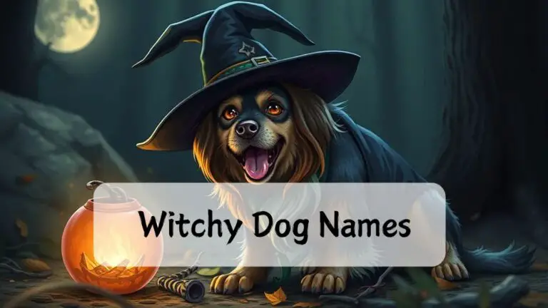 360+ Witchy Dog Names for Your Enchanted Canine Companion