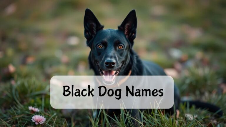 400+ Black Dog Names (Unique, Cute, and Cool Ideas)