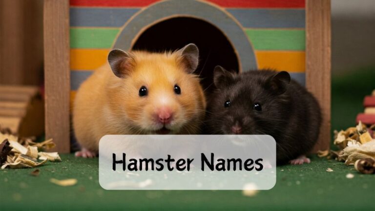 900+ Hamster Names (Cute, Funny & Adorable Options)