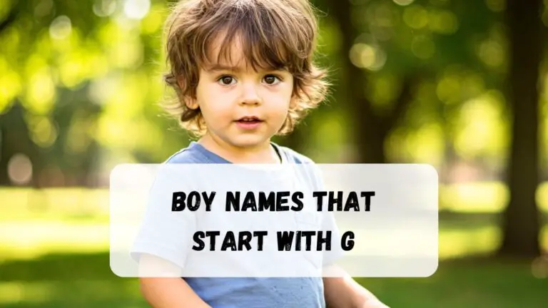 425+ Boy Names That Start With G for Your Little Guy