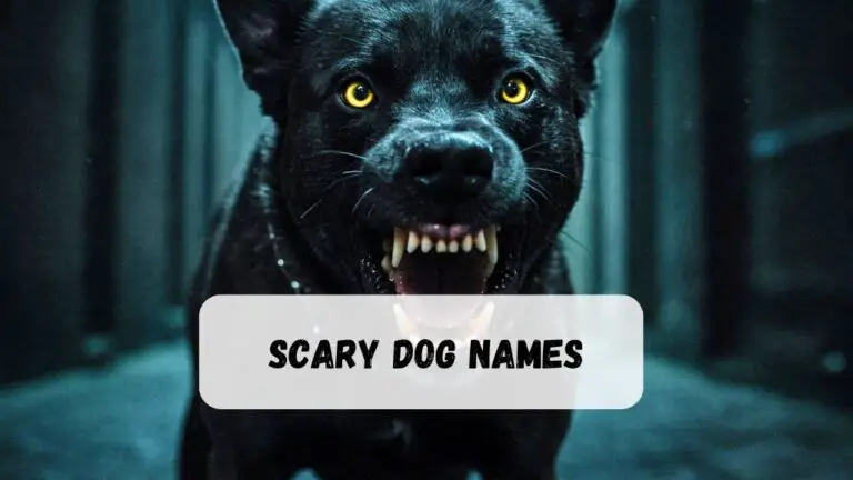 300+ Scary Dog Names for Your Fearsome Four-Legged Friend