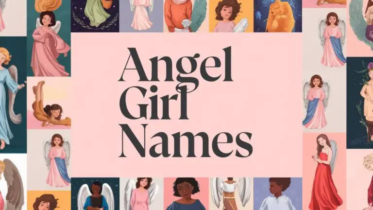 300+ Angel Girl Names with Beautiful Meanings for Your Little Miracle