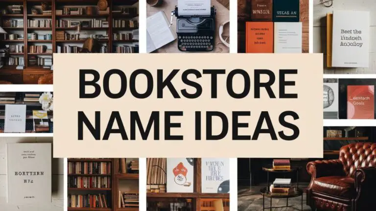 300+ Bookstore Name Ideas That Actually Work
