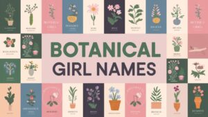 200+ Botanical Girl Names (Flower, Tree & Herb Names with Meanings)