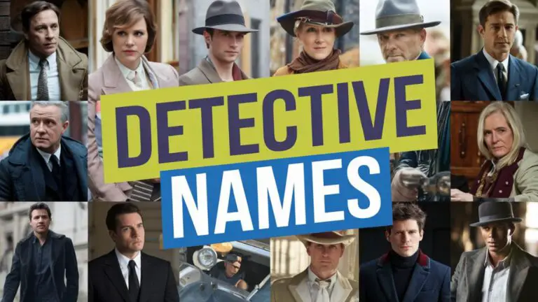 300+ Detective Names for Mystery Characters, RPGs & Creative Writing ...