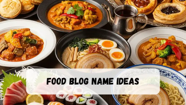 300+ Food Blog Name Ideas (You'll Actually Love)