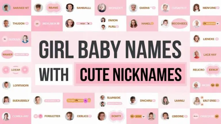 200+ Girl Baby Names With Cute Nicknames That Grow With Your Daughter
