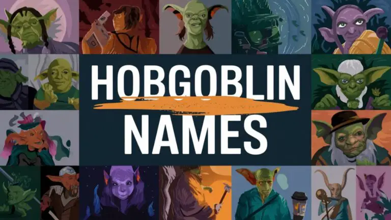 300+ Hobgoblin Names (Epic Ideas for Your Fantasy Characters)