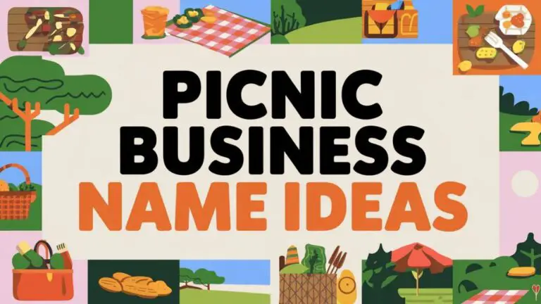 300+ Picnic Business Name Ideas That Make Customers Smile and Remember You