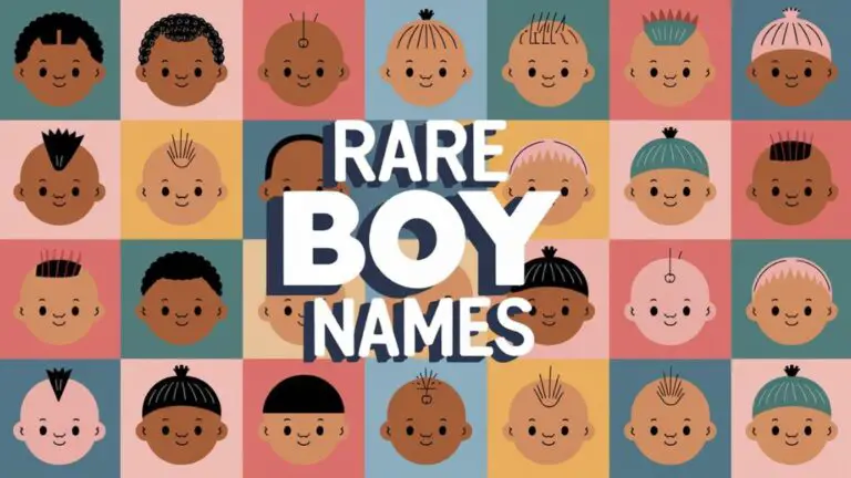 200+ Rare Boy Names (Uncommon Options That Aren't Overused)