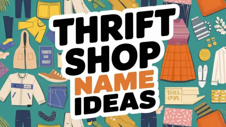 280+ Thrift Shop Name Ideas Every Owner Needs