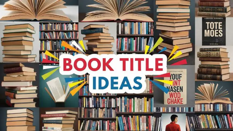 300+ Book Title Ideas for Every Genre