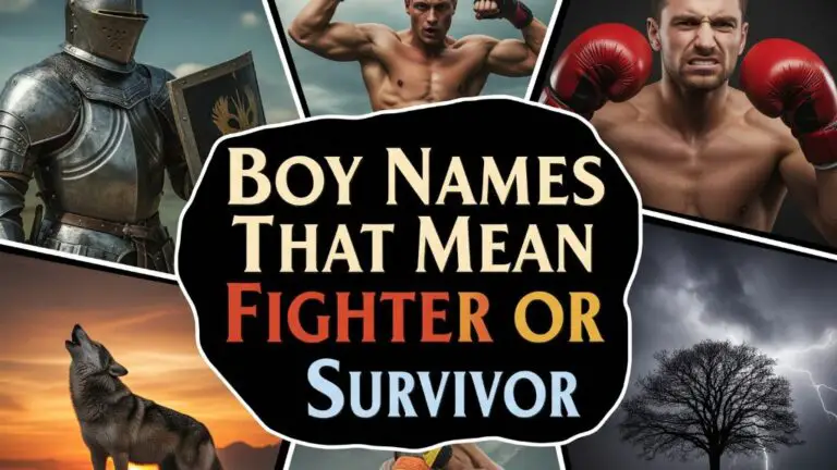 300+ Boy Names That Mean Fighter or Survivor (from Ancient Heroes to ...