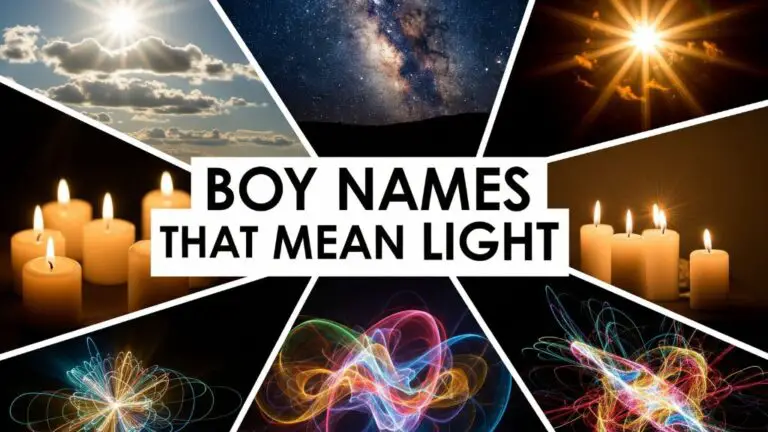 300+ Boy Names That Mean Light for Your Bright Little Star (Cultural ...