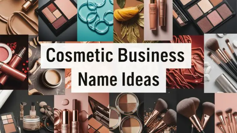 300+ Cosmetic Business Name Ideas to Inspire Your Next Beauty Venture