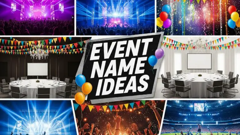 300+ Event Name Ideas for Every Occasion