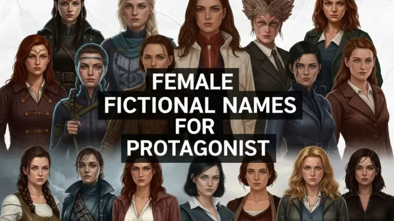 300+ Female Fictional Names for Protagonist (From Fantasy Queens to ...