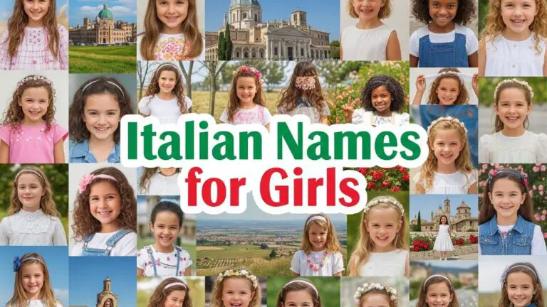 300+ Italian Names for Girls (with Origins and Meanings)