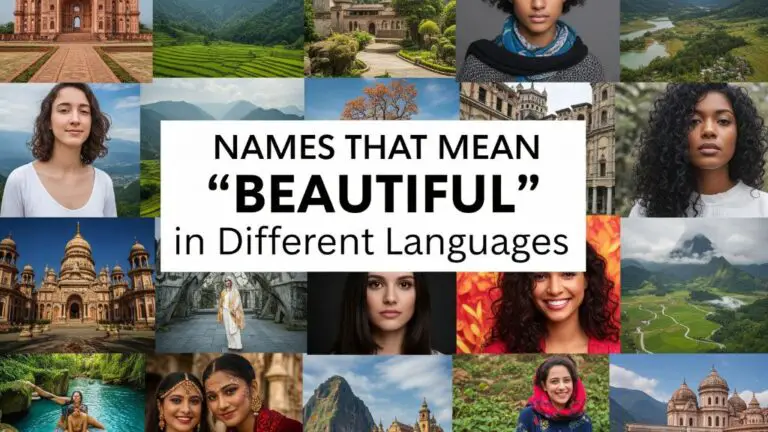 300+ Names that Mean "Beautiful" in Different Languages