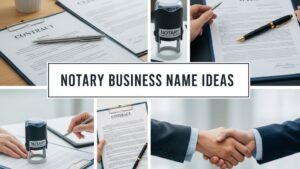 300+ Notary Business Name Ideas to Stand Out