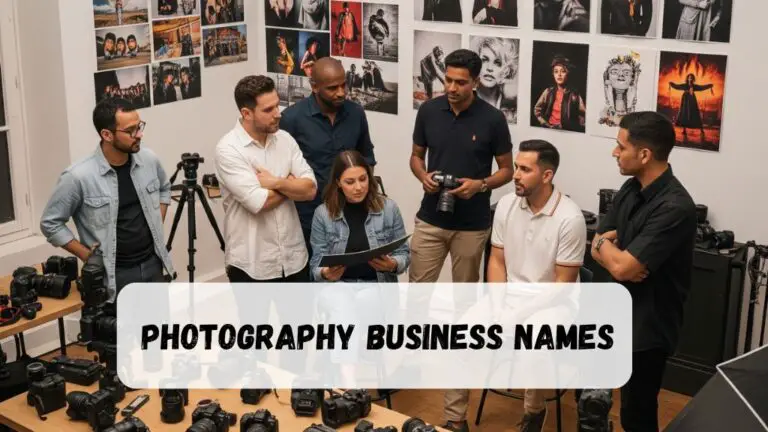 300+ Photography Business Name Ideas (Creative, Modern & Professional ...