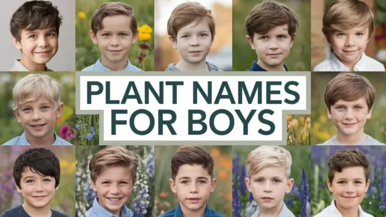 300+ Plant Names for Boys (Botanical Names with Meanings)